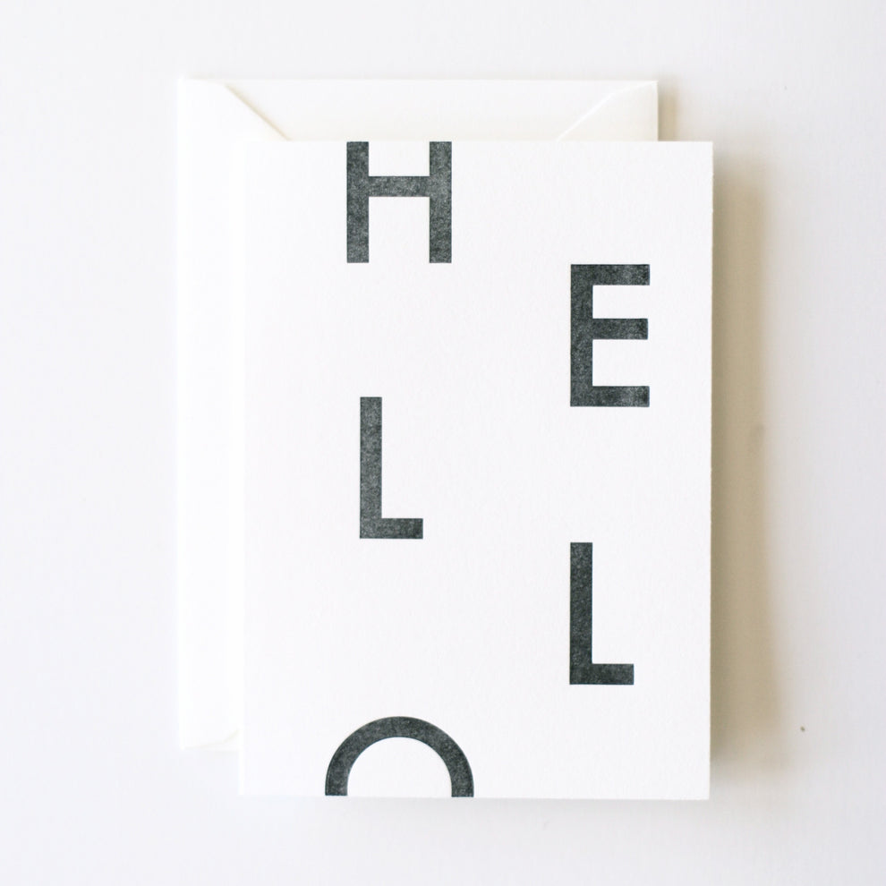 Hello Card – In Haus Press
