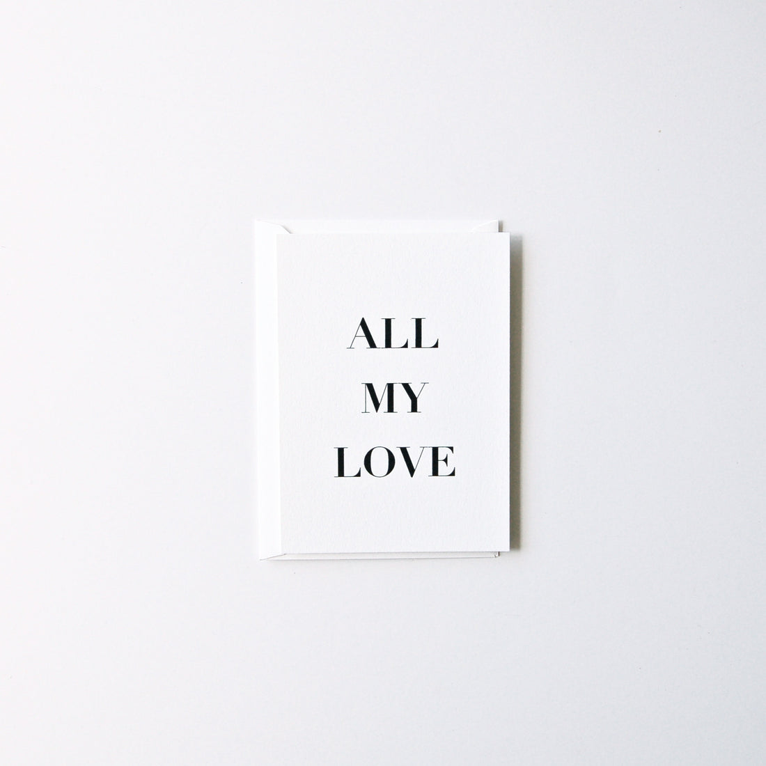 All My Love – In Haus Press